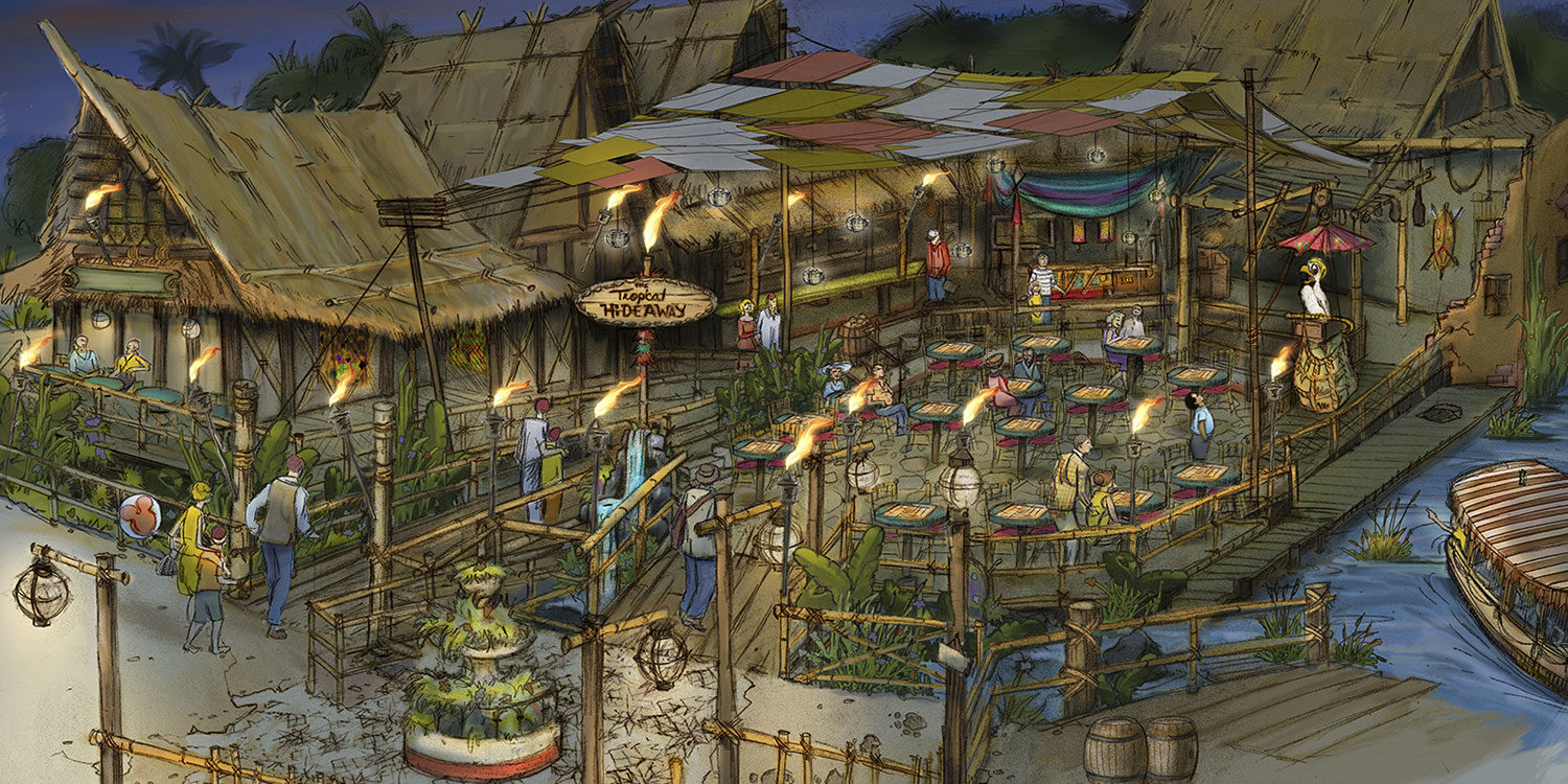 A Tropical Hideaway Comes to Disneyland : EndorExpress