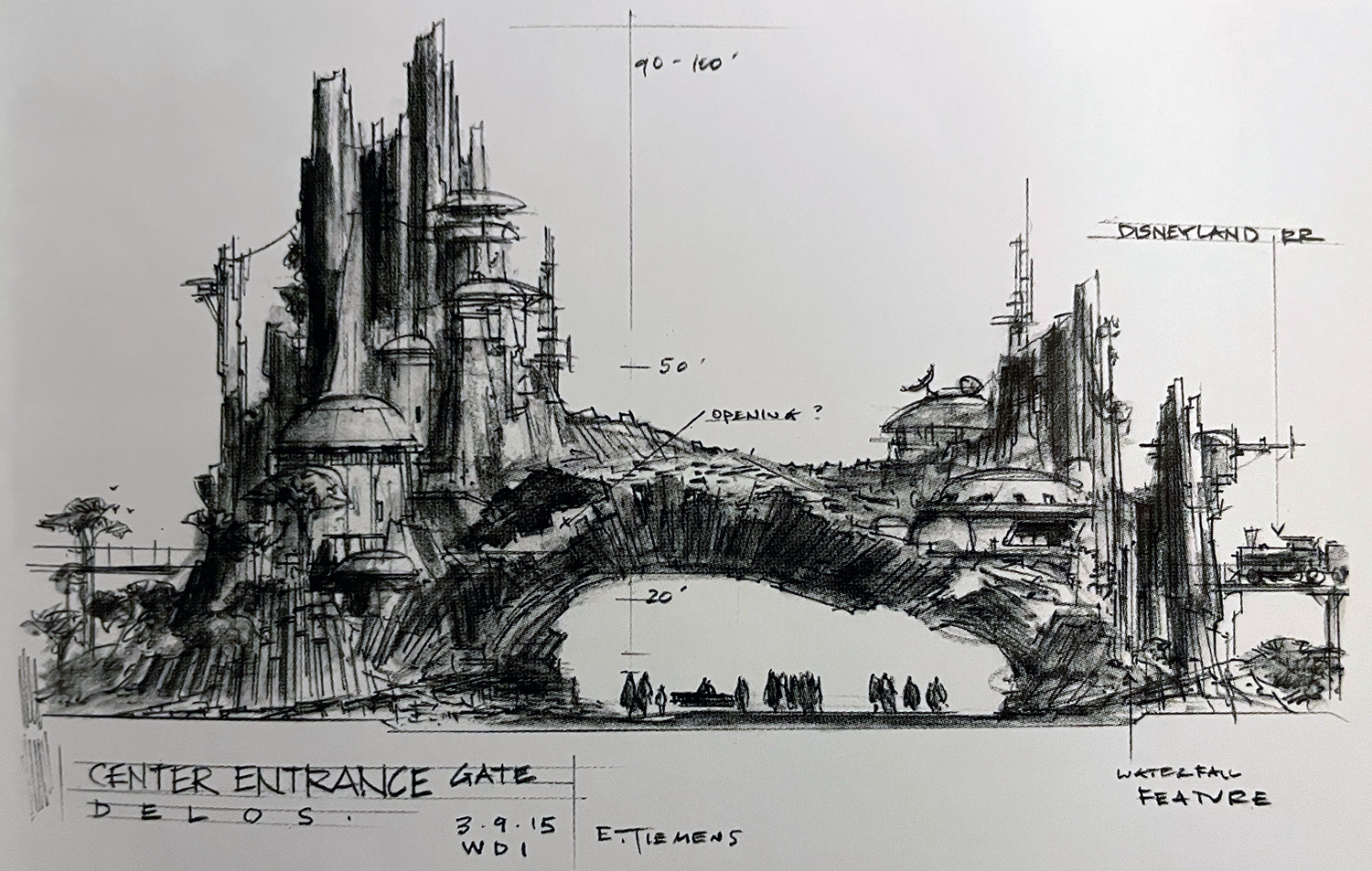 An Early Peek at The Art of Star Wars: Galaxy’s Edge : EndorExpress